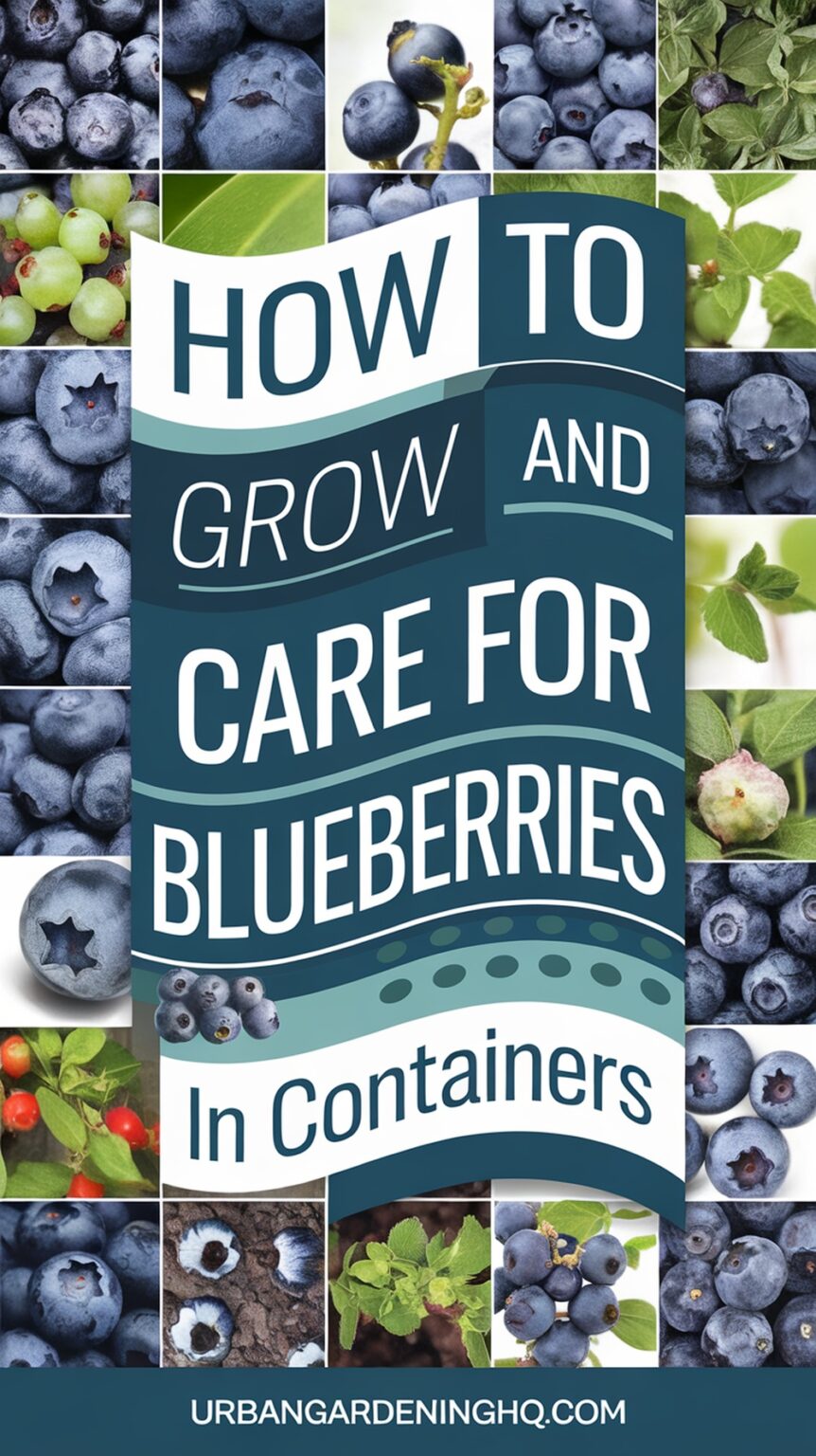 How I Grow and Care for Blueberries in Containers - Urban Gardening HQ