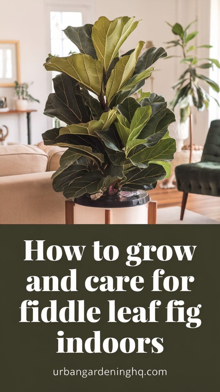 Grow a Thriving Fiddle Leaf Fig: Expert Tips & Care Guide