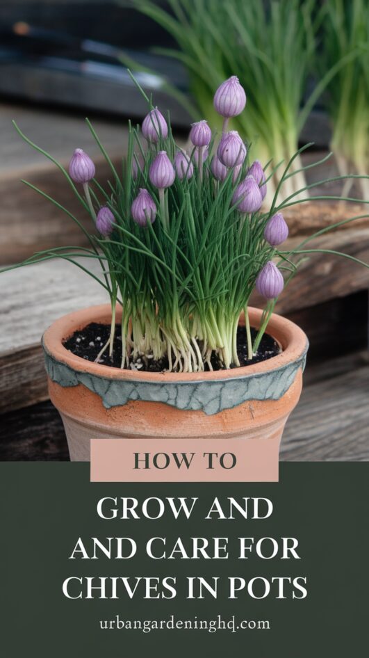 How to Grow and Care for Chives in Pots
