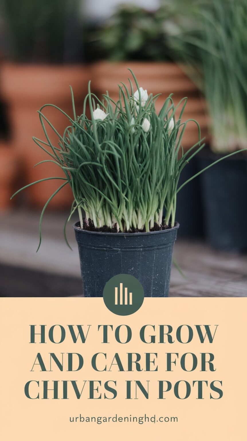 How to Grow and Care for Chives in Pots