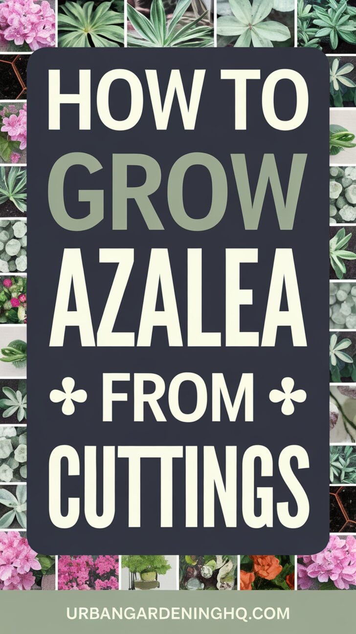 How to Grow Azalea from Cuttings - Urban Gardening HQ