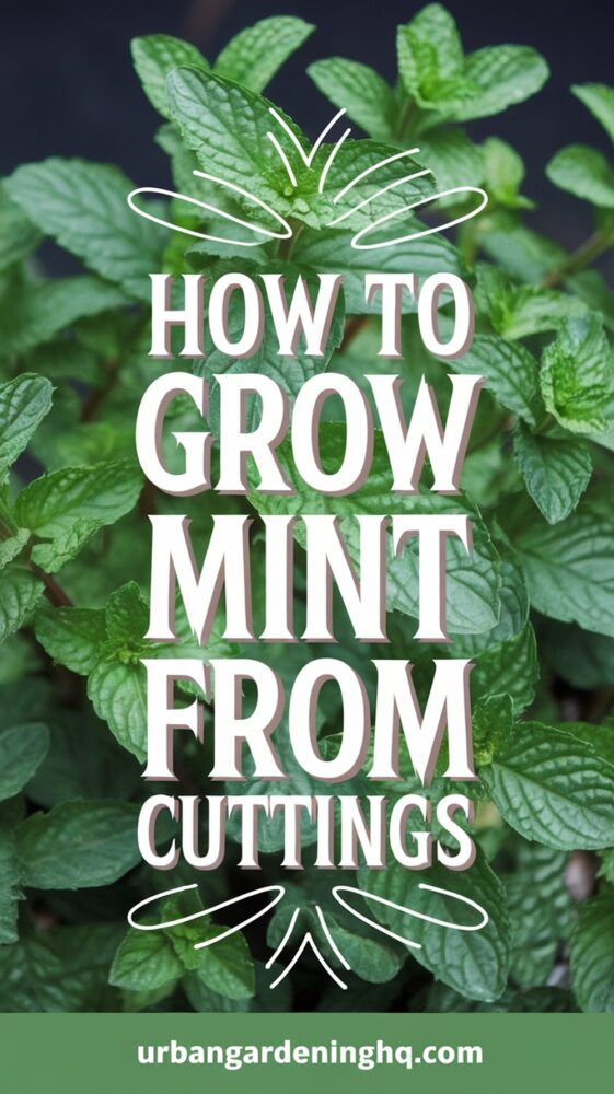 How to Grow Mint from Cuttings: A Beginner-Friendly Guide from My ...