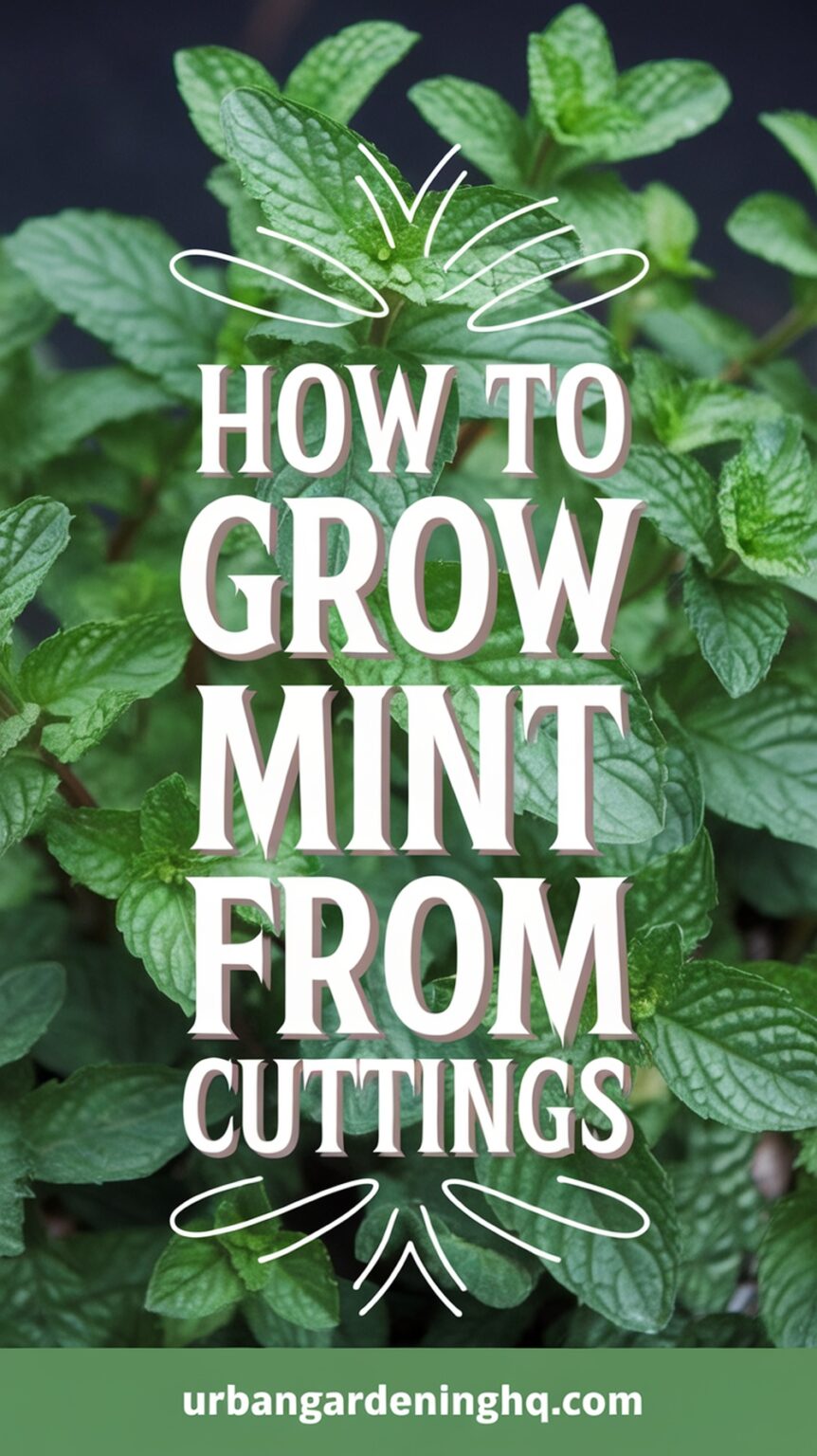 How to Grow Mint from Cuttings: A Beginner-Friendly Guide from My ...